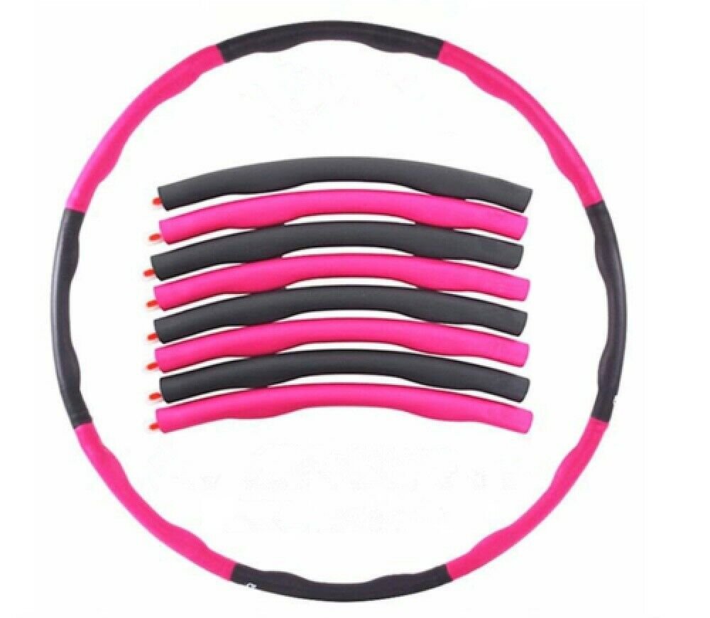 New Hula Hoop Fitness, hula hoop adult 8 section removable design, hula ...
